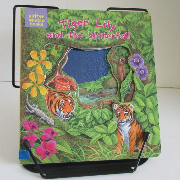 Other | Tiger Lily Waterfall Board Book Glitter Window Book | Poshmark